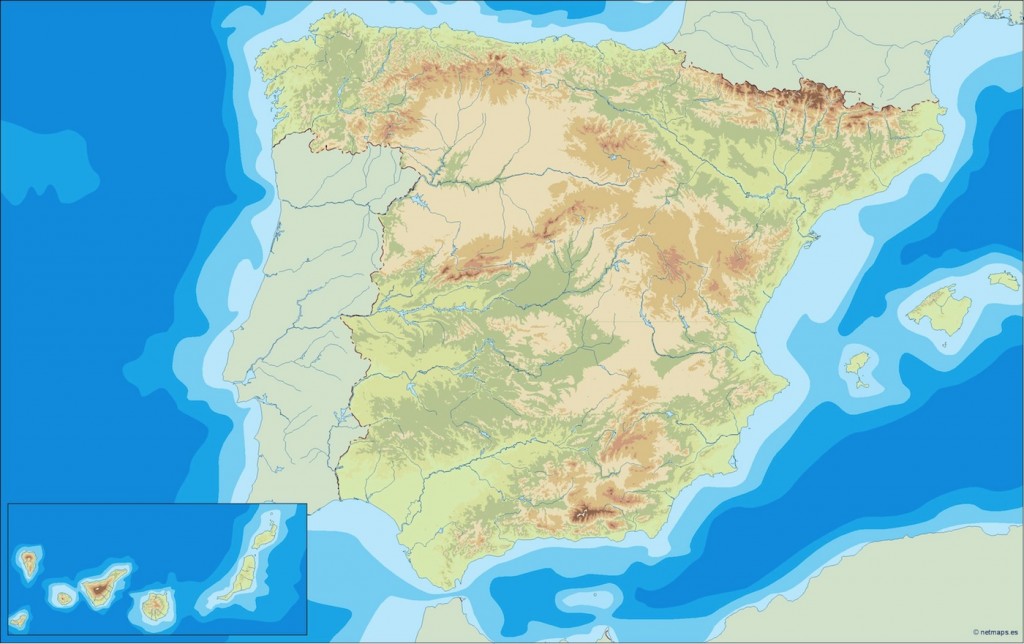 Spain Maps | Netmaps. Mapas de España y del mundo